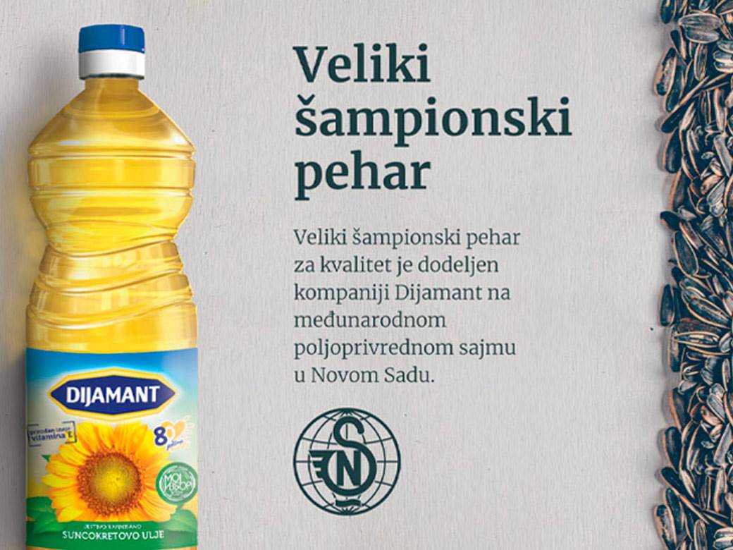 kompanija dijamant dobila pet zlatnih medalja na novosadskom sajmu | Mondo