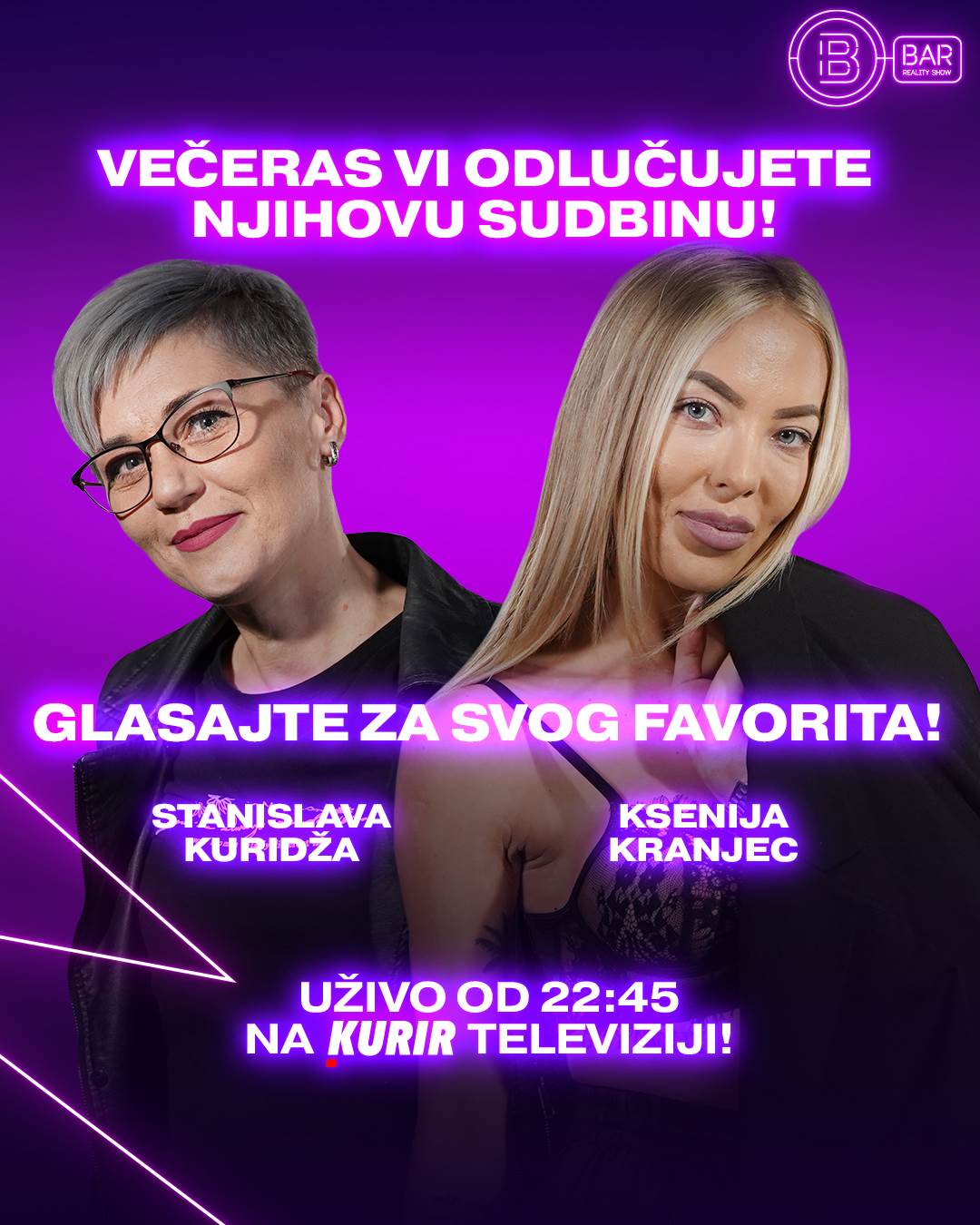 Rijaliti Bar glasanje | Mondo