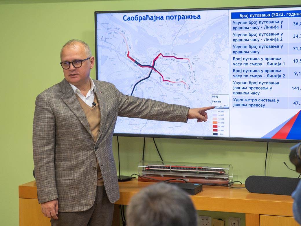 Vesić: Metro je najznačajniji i najveći infrastrukturni projekat u ...