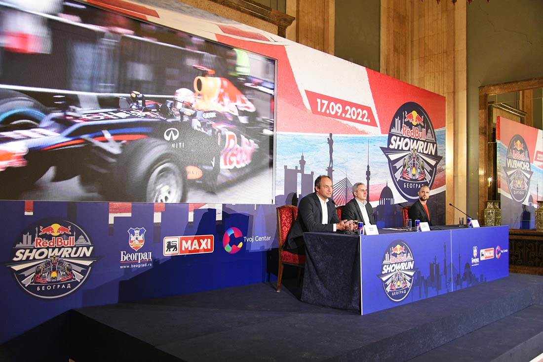 F1 SHOW RUN DOLAZI U BEOGRAD: ODRŽANA KONFERENCIJA ZA MEDIJE POVODOM ...