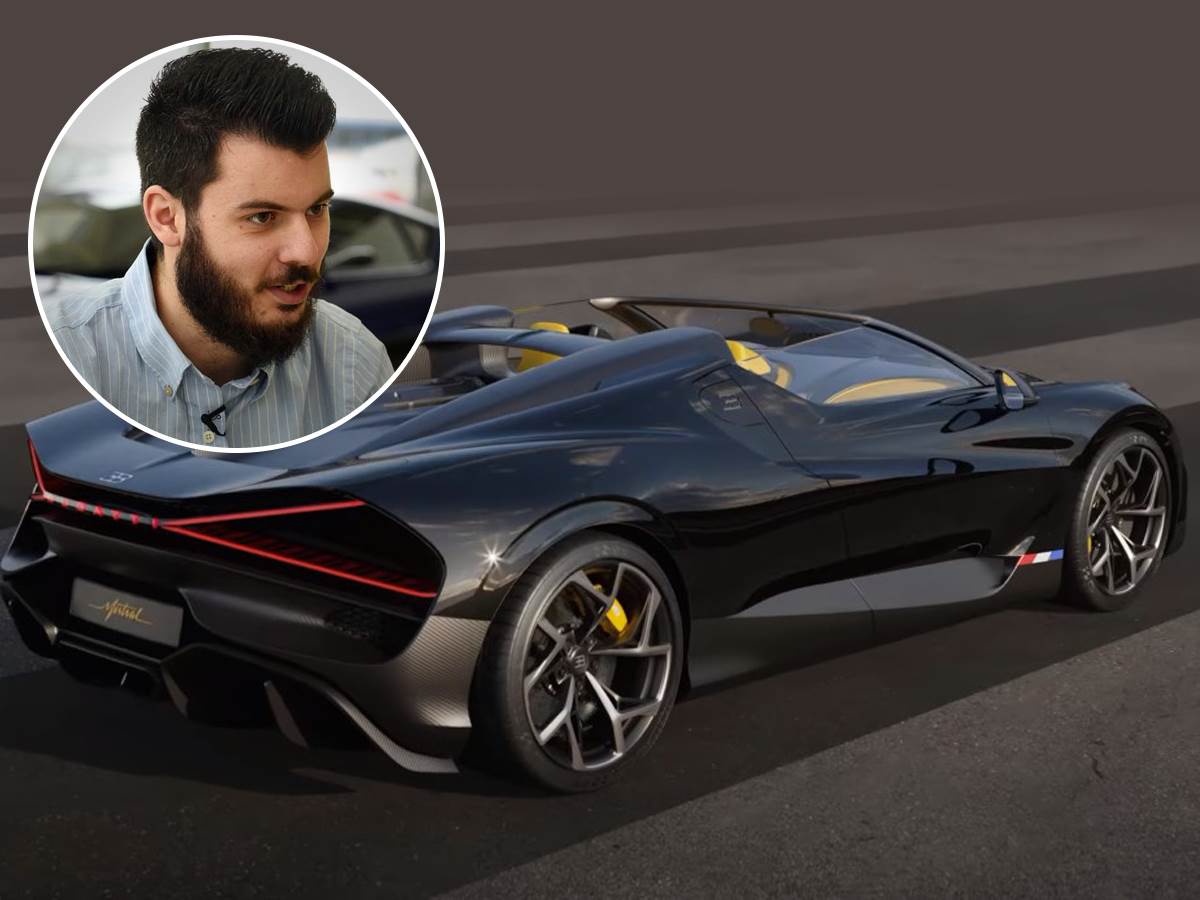 Mate Rimac predstavio Bugatti V16 Mistral | Mondo