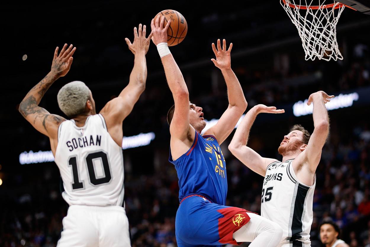 Nikola Jokić dabl dabl protiv San Antonio Sparsa | Mondo