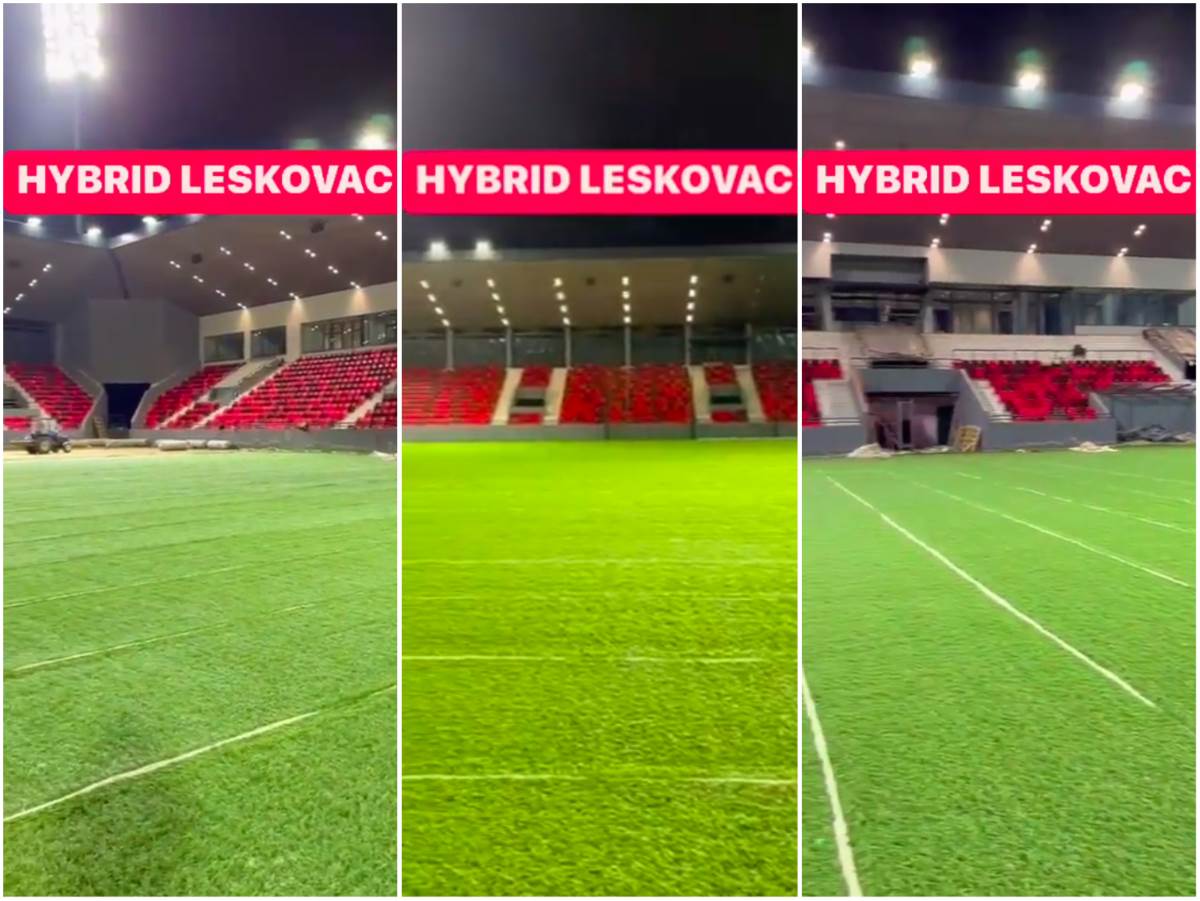 Novi stadion u Leskovcu fotografije | Mondo