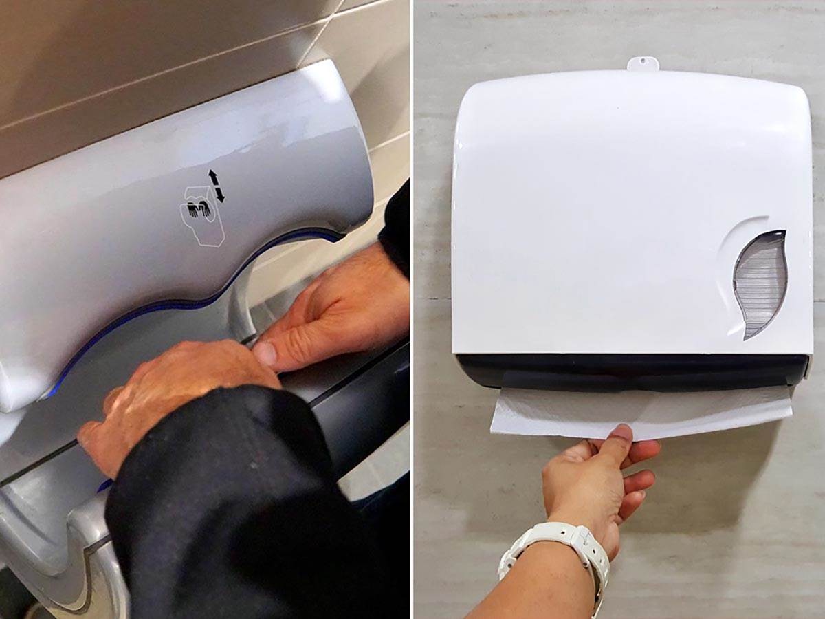 Sušilice za ruke ili ubrusi | Mondo