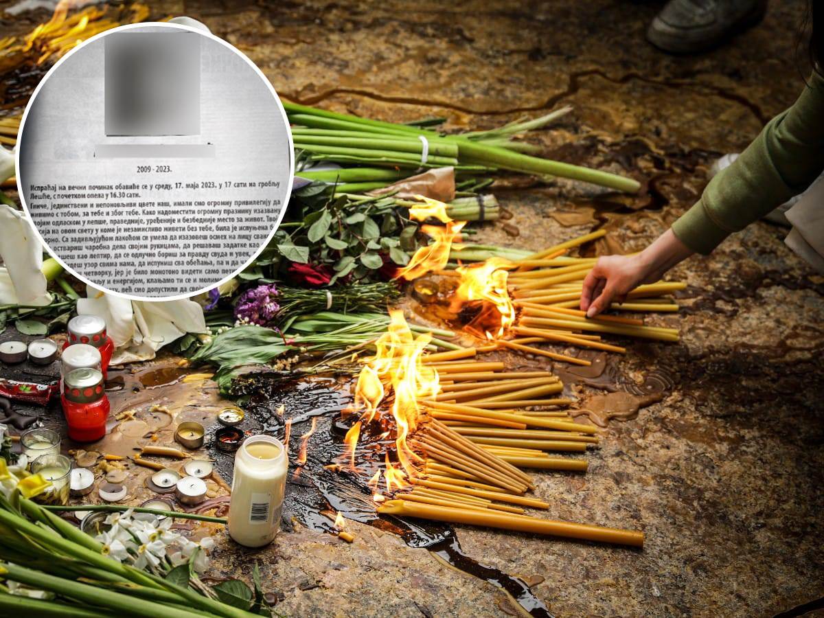 Porodica objavila čitulju devojčici preminuloj u masakru u školi | Mondo