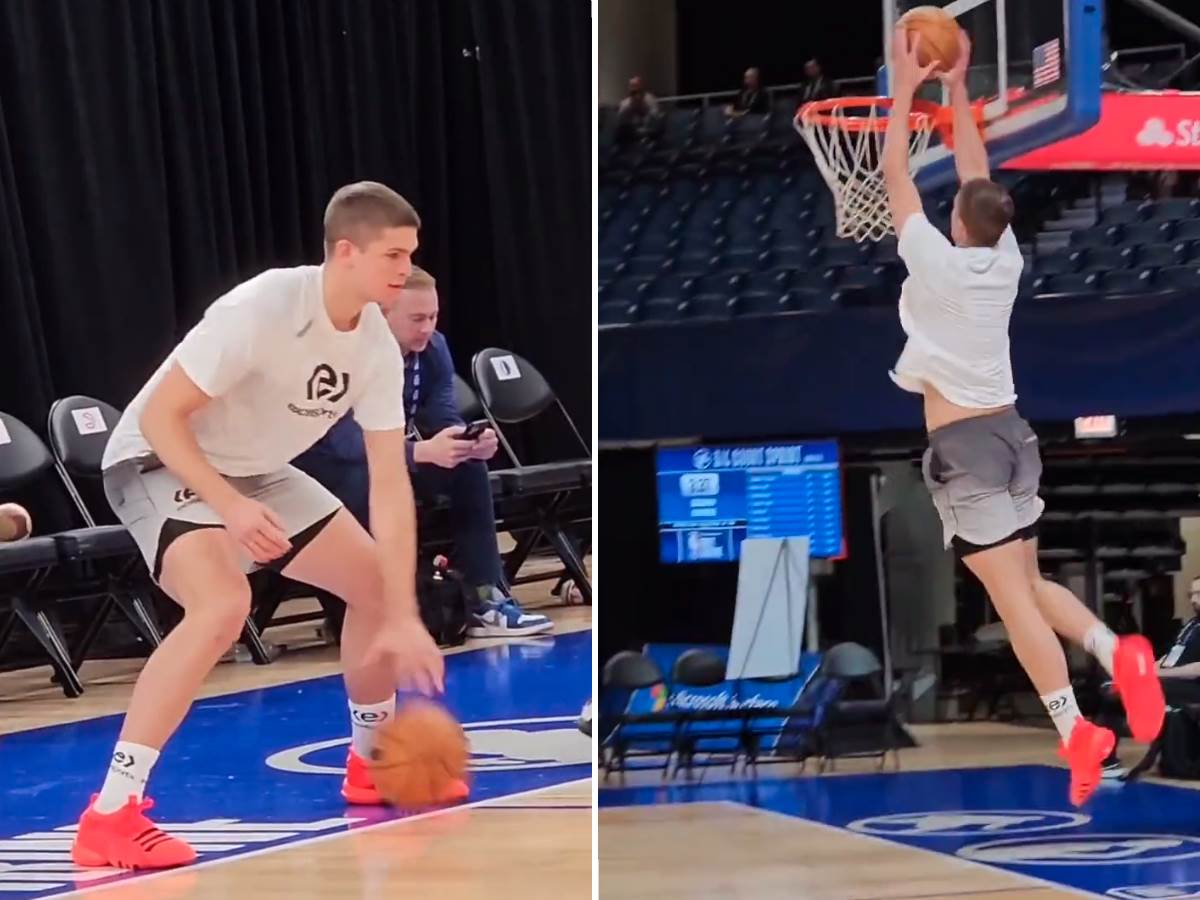 Nikola Đurišić na NBA testiranjima video snimak | Mondo