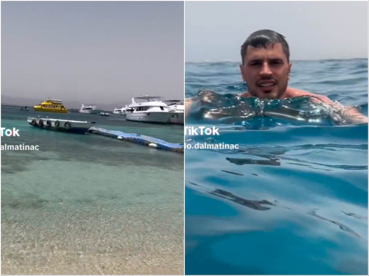 Hrvat pokazao kako je bilo u Hurgadi 2 dana pre napada ajkule | Mondo