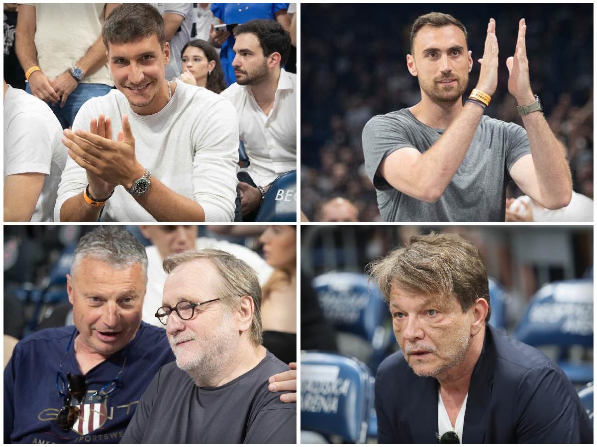 Partizan Zvezda ko gleda finale ABA lige poznati fotografije | Mondo