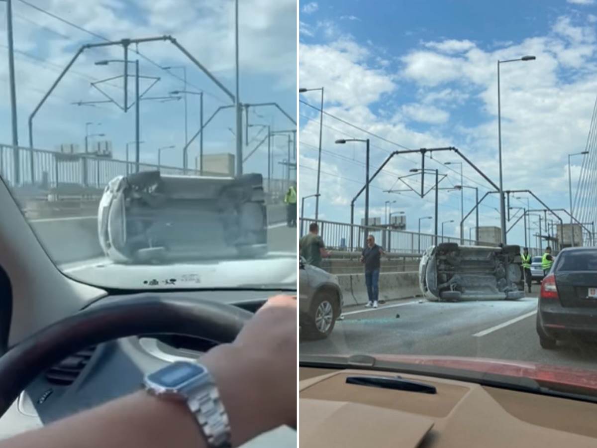 Teška saobraćajna nesreća na mostu na Adi | Mondo