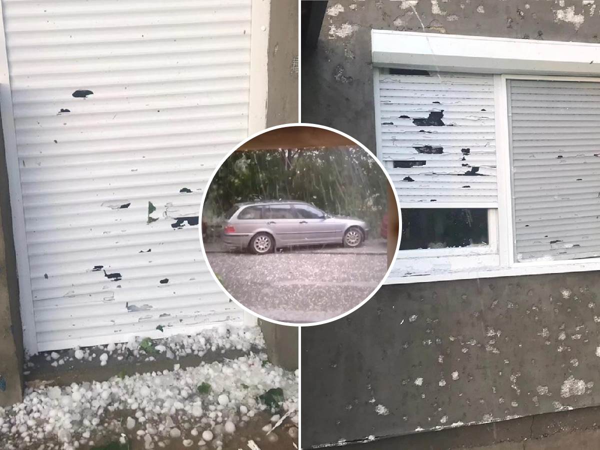 Strašno nevreme sa gradom posle Vojvodine ide ka Beogradu | Mondo