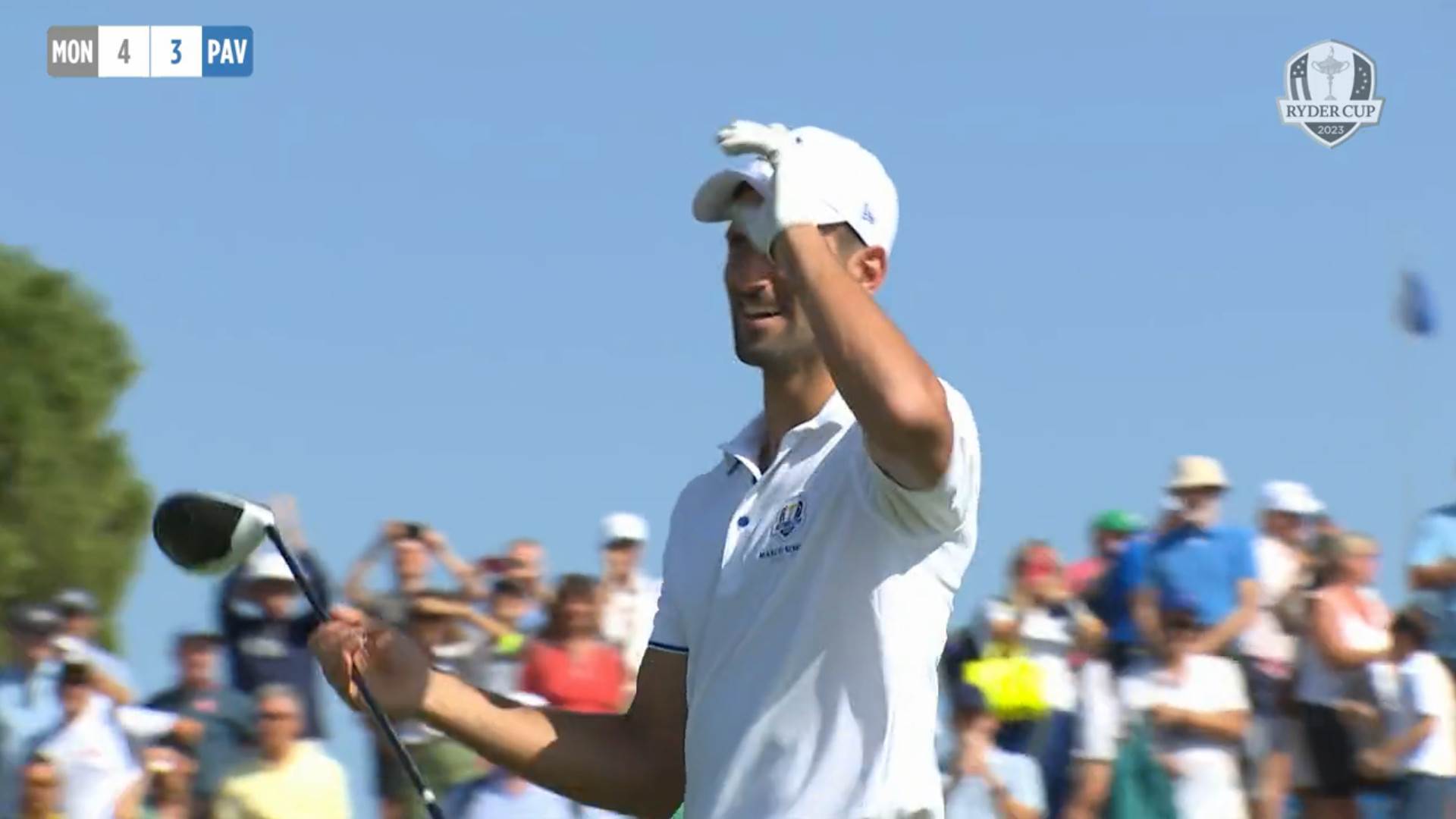 Novak Đoković igra golf u Rimu | Mondo