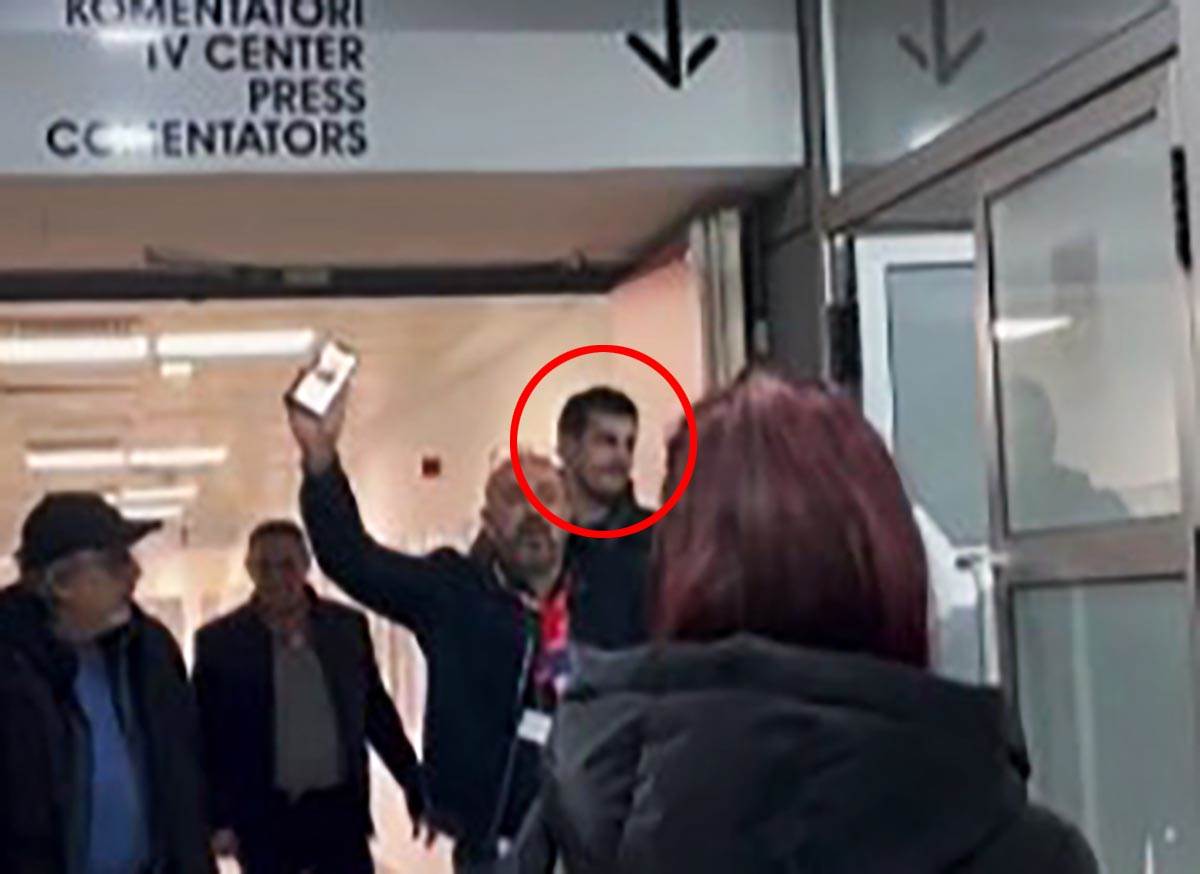 Nemanja Bjelica na meču Crvena zvezda Efes | Mondo TV