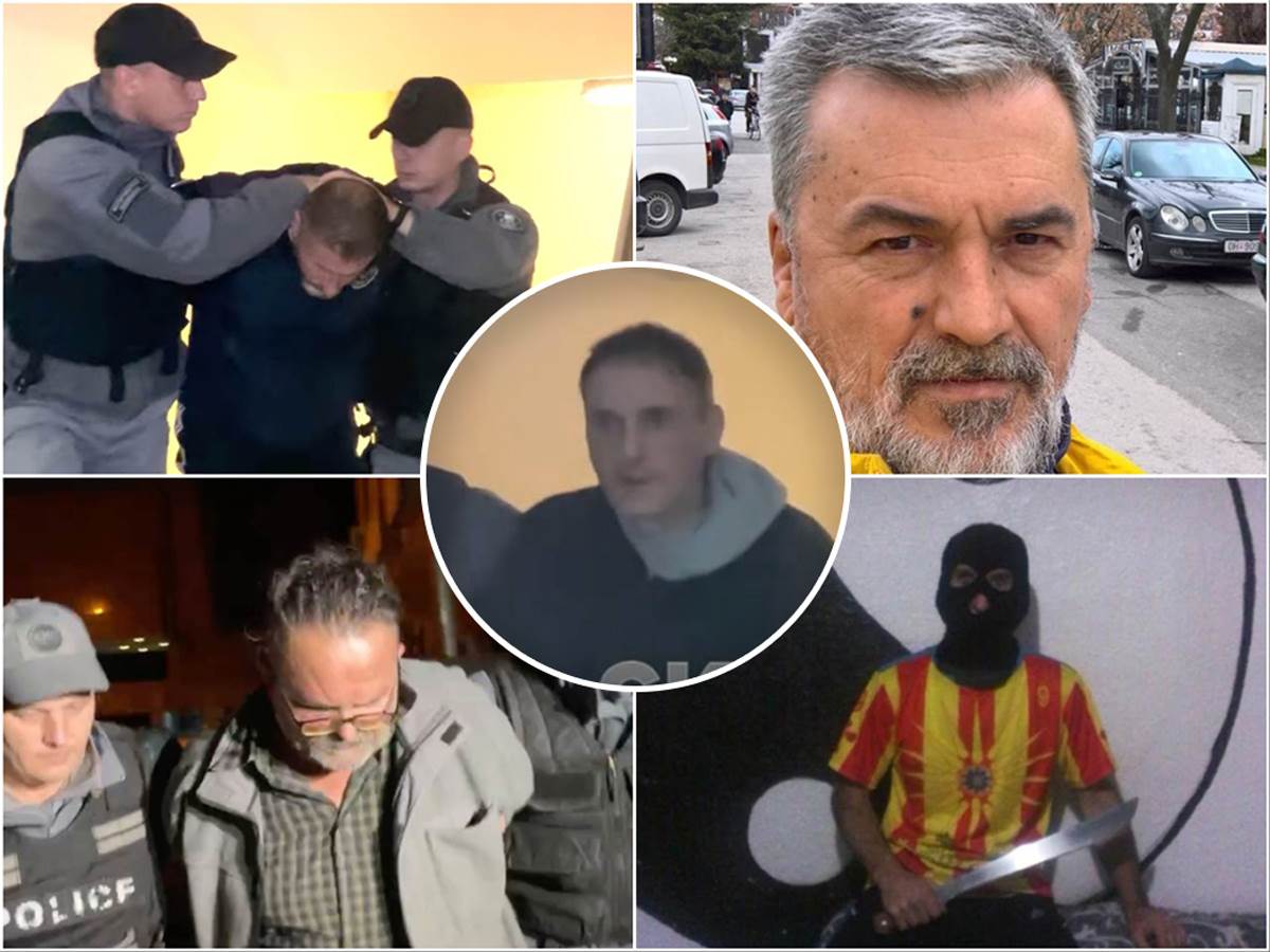 Svih 5 osumnjičenih muškaraca za ubistvo Vanje iz Makedonije | Mondo