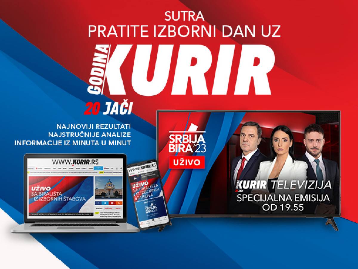 GLEDAJTE SUTRA SPECIJALNU EMISIJU "SRBIJA BIRA 2023" NA KURIR ...
