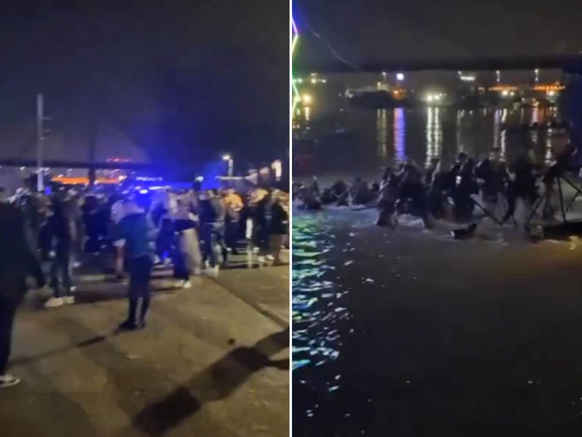 Snimak potonuća splava Kartel | Mondo