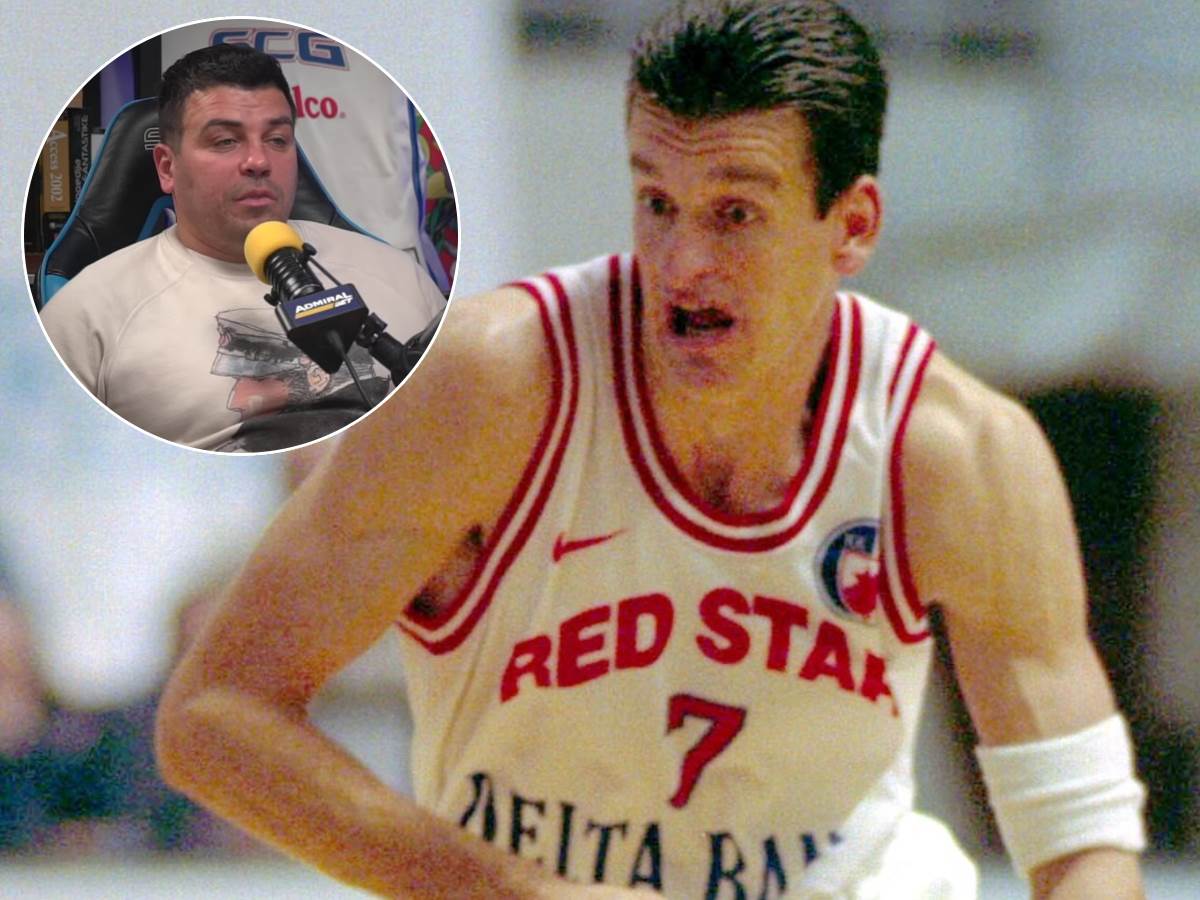 Stevan Peković zvezda košarke jugoslovenske lige devedesetih Crvena ...
