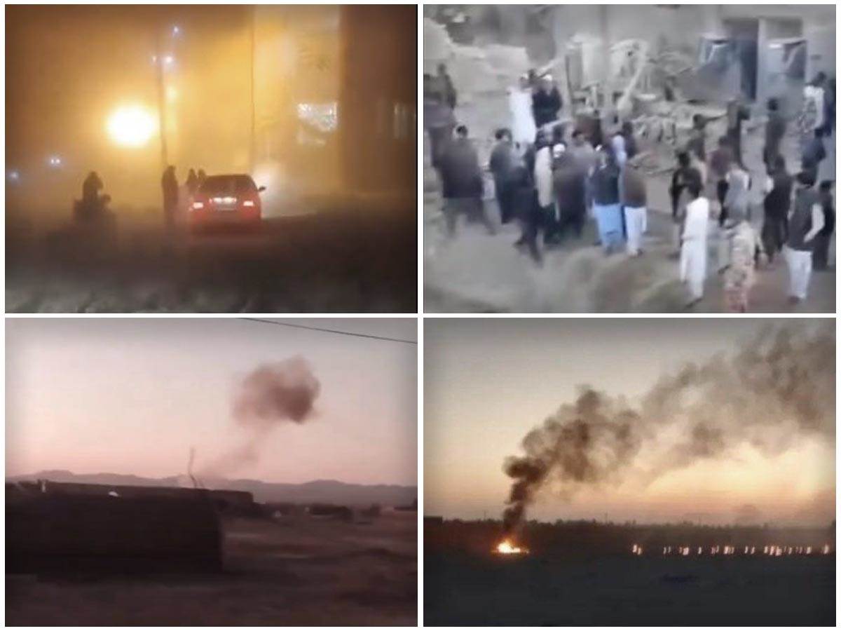 Prvi snimci napada Pakistana na Iran | Mondo