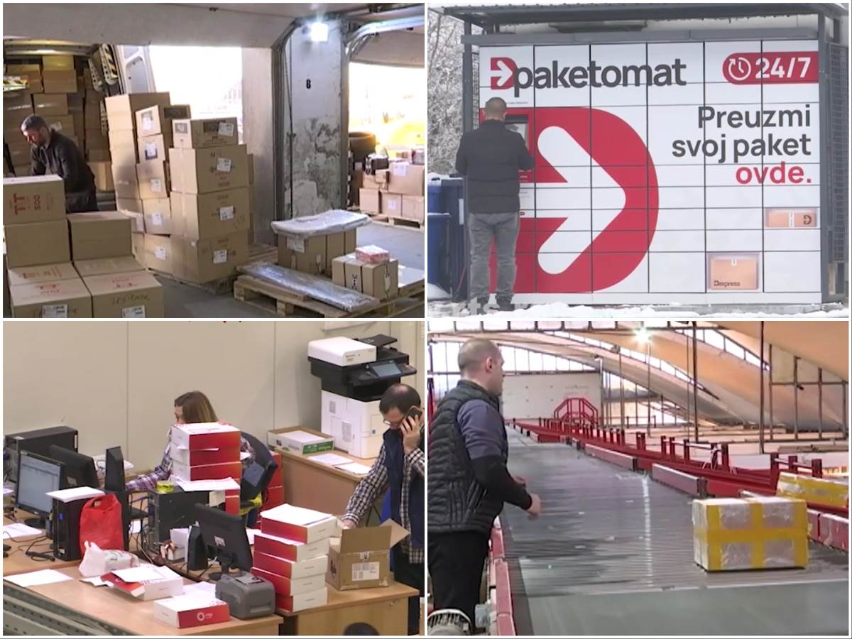 Kurir paket mora da dostavi do vrata | Mondo