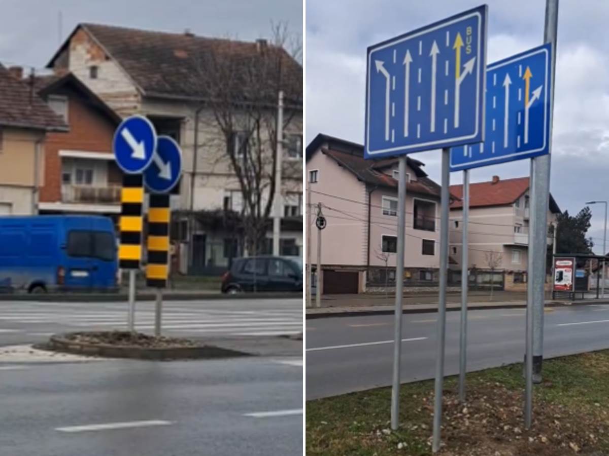 Dupli saobraćajni znaci u Novom Sadu | Mondo