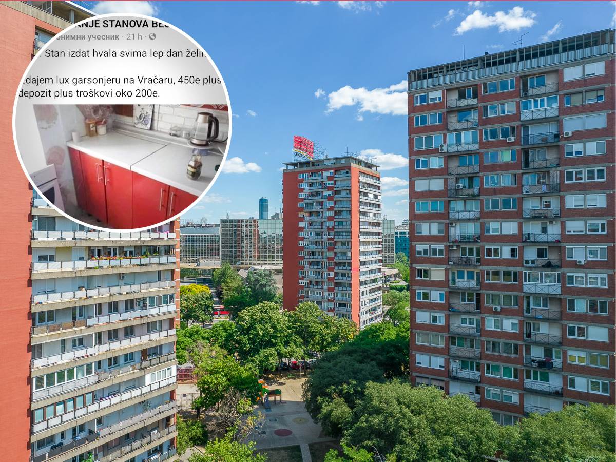 Stanodavac nudi stan sa wc šoljom u kuhinji na Vračaru | Mondo