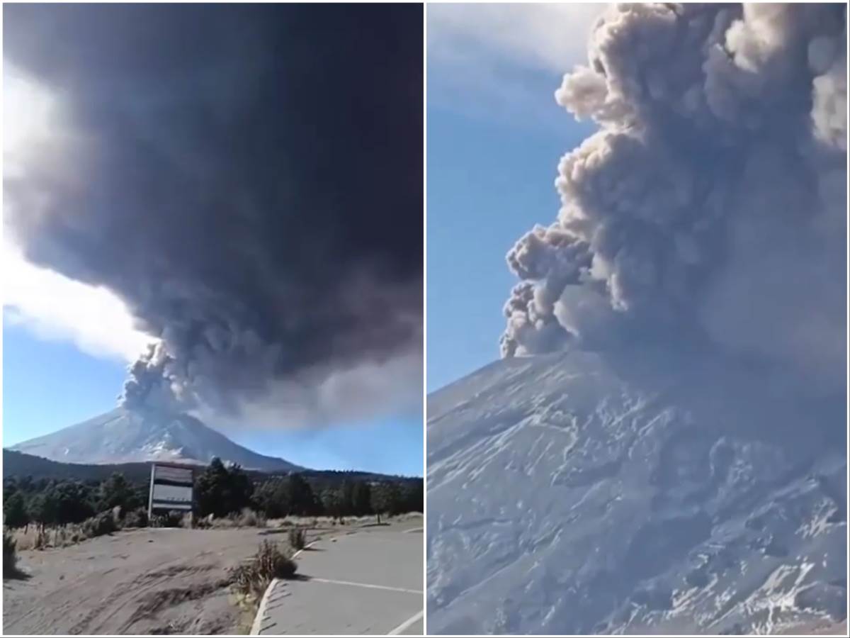 Proradio vulkan Popokatepetl | Mondo
