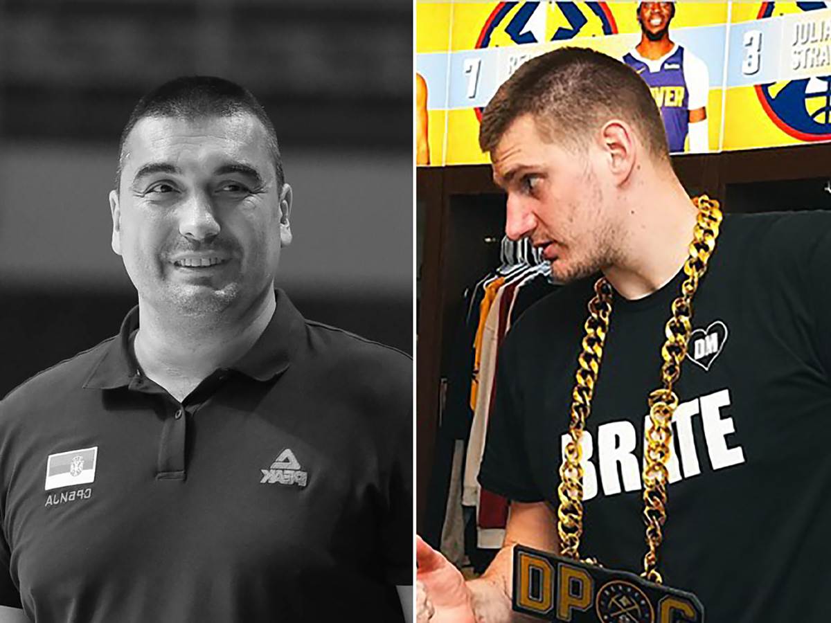 Nikola Jokić u majici sa posvetom Dejanu Milojeviću | Mondo Nikola Jokić u majici sa posvetom Dejanu Milojeviću | Mondo