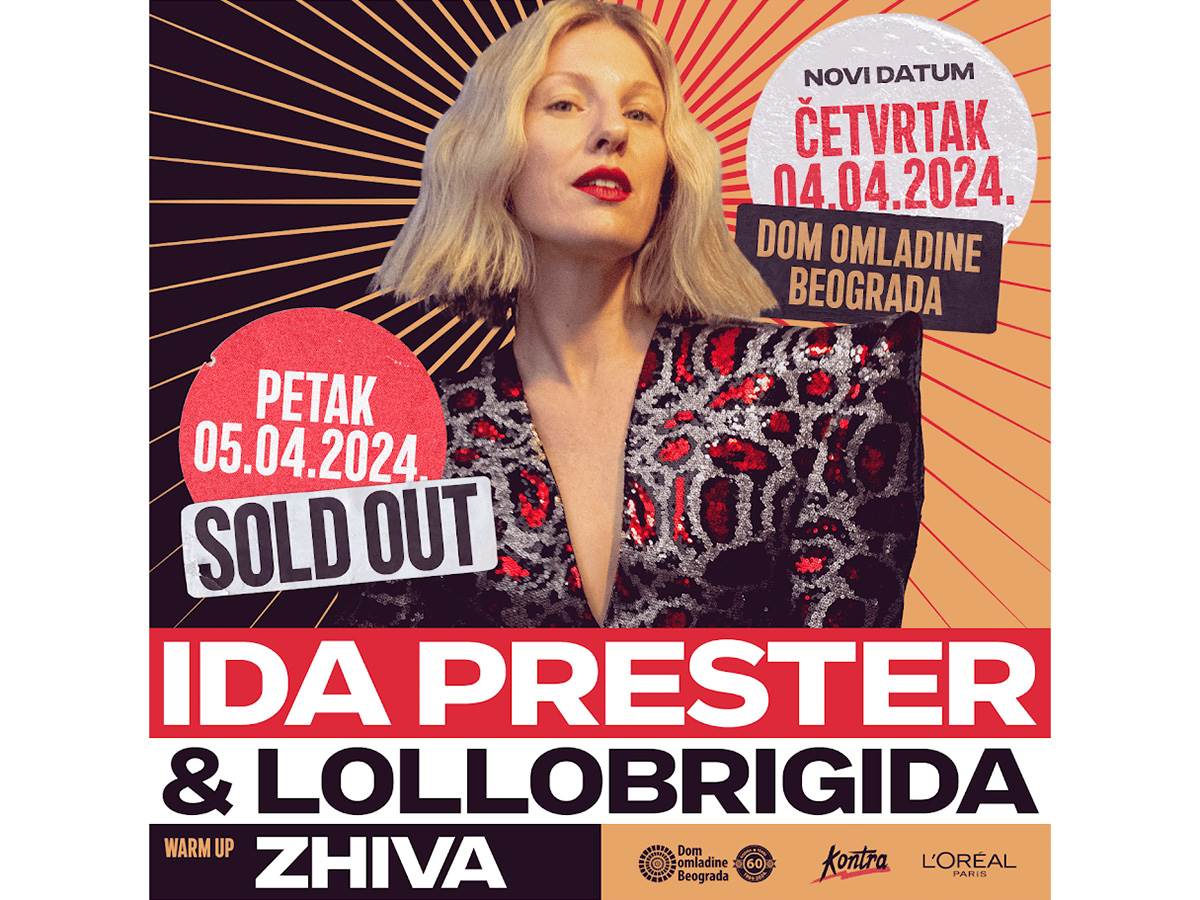 Ida Prester rasprodala prvi i zakazala drugi koncert u Beogradu | Mondo