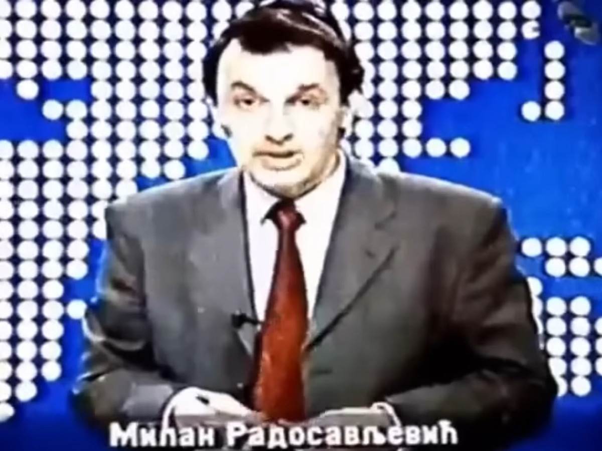 Voditelj Milan Radosavljević pre 25 godina izveštavao o NATO ...