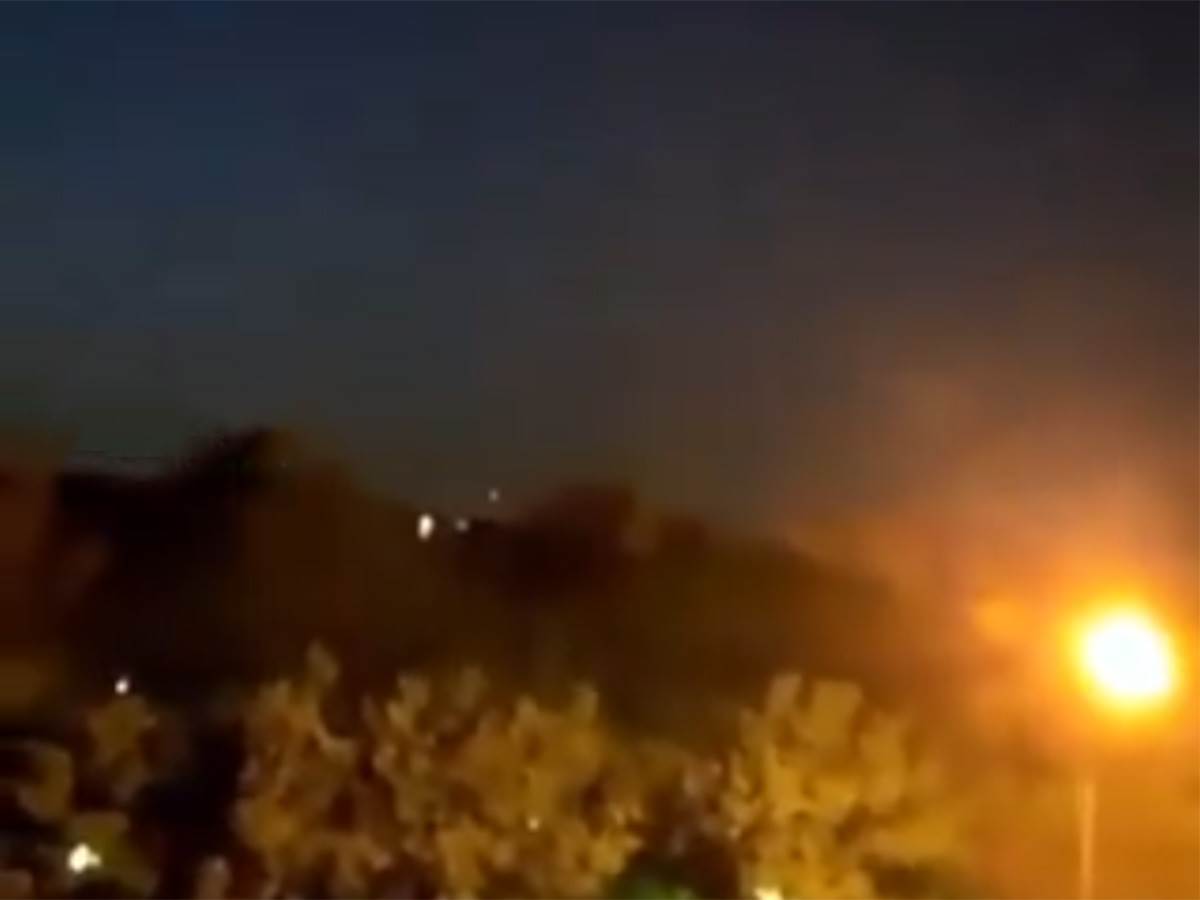 Prvi snimci napada Izraela na Iran | Mondo Prvi snimci napada Izraela na Iran | Mondo
