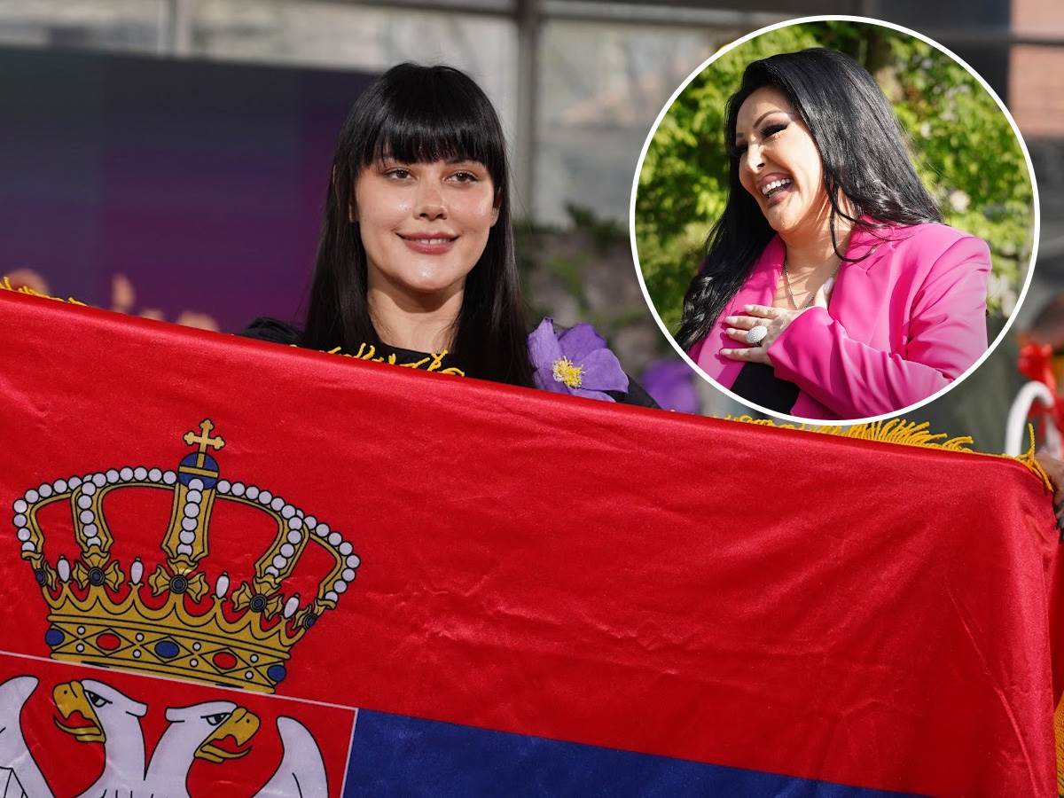 Teya Dora srela Draganu Mirković na aerodromu na putu za Švedsku | Mondo