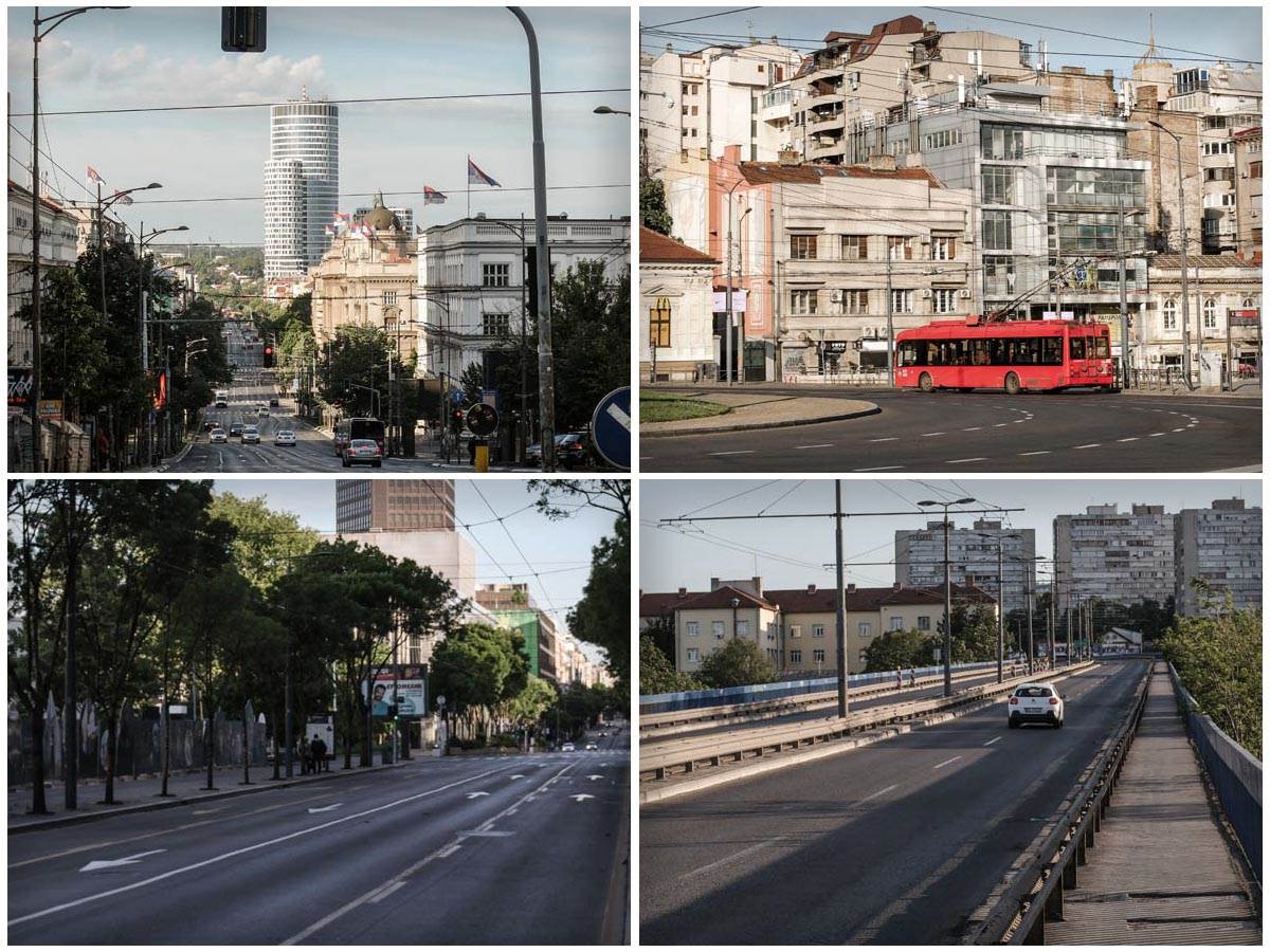 Prazne ulice Beograda za Prvi maj | Mondo