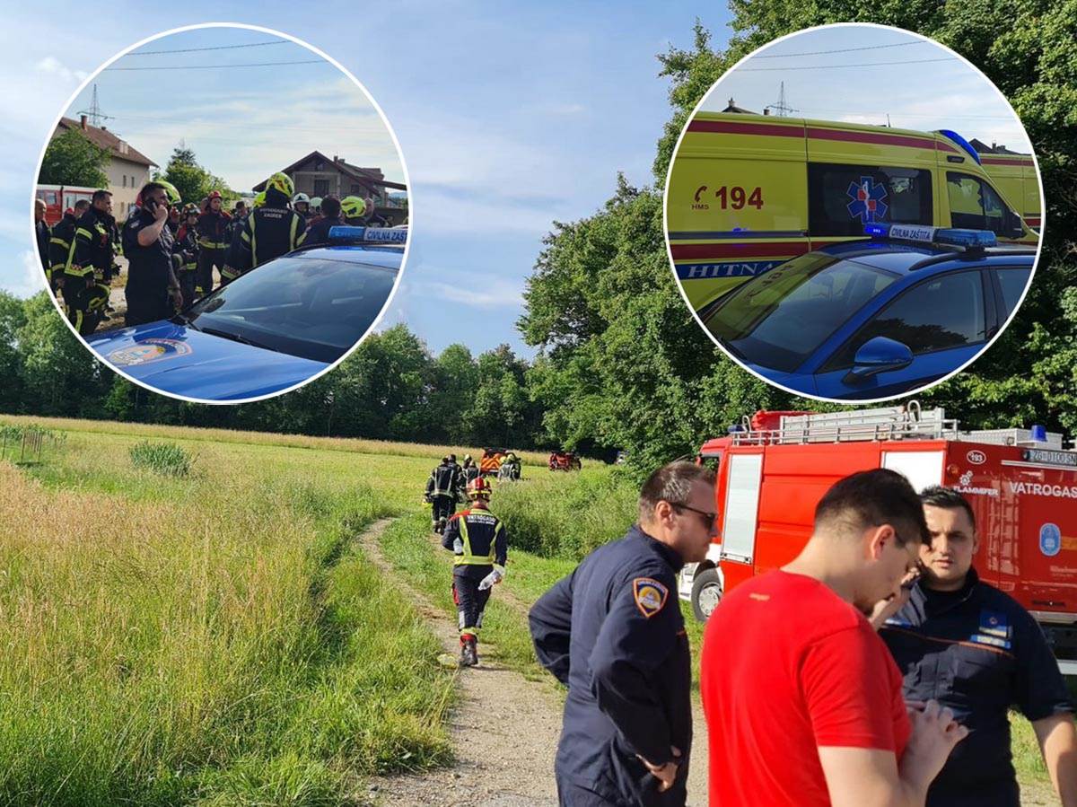 Prvi snimci i fotografije mesta pada aviona u Hrvatskoj | Mondo