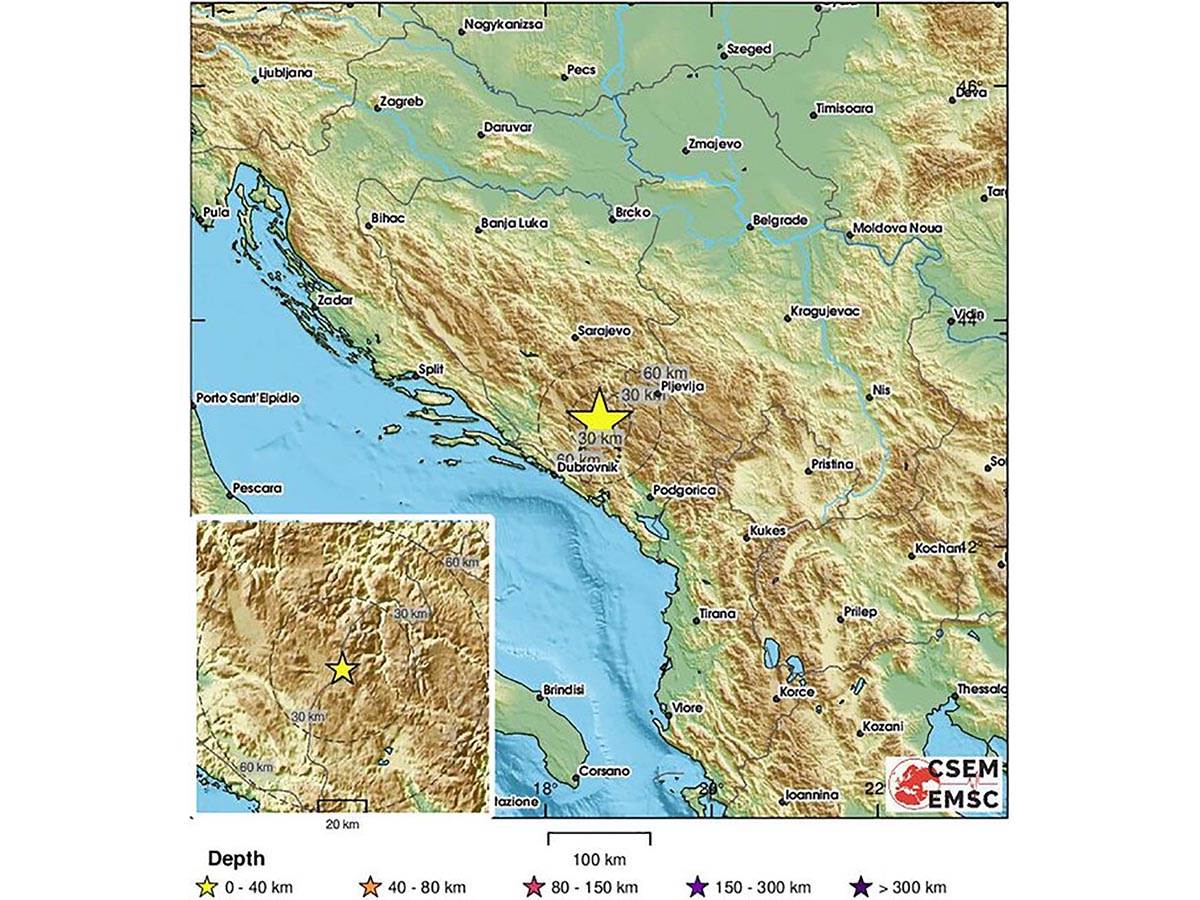 Zemjlotres u Bosni i Hercegovini | Mondo