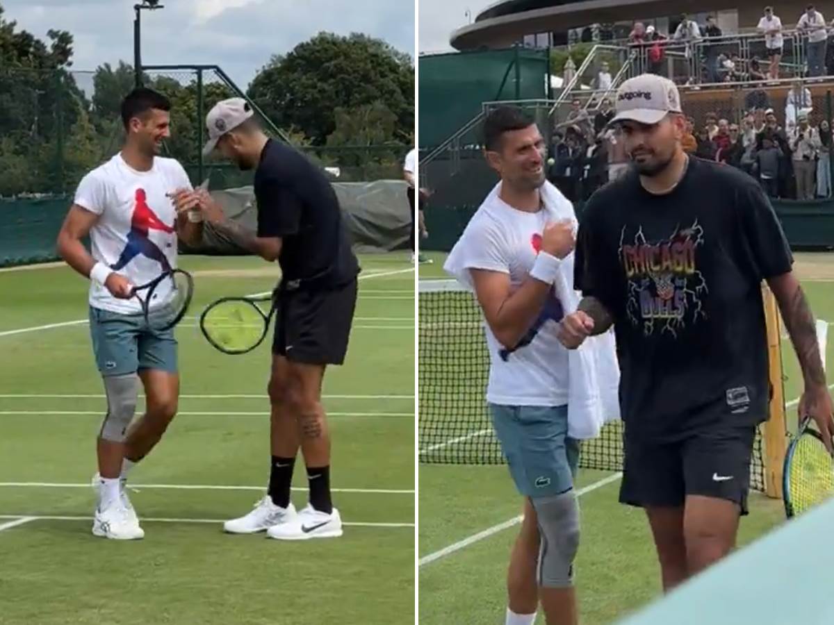 Novak Đoković i Nik Kirjos trenirali na Vimbldonu | Mondo
