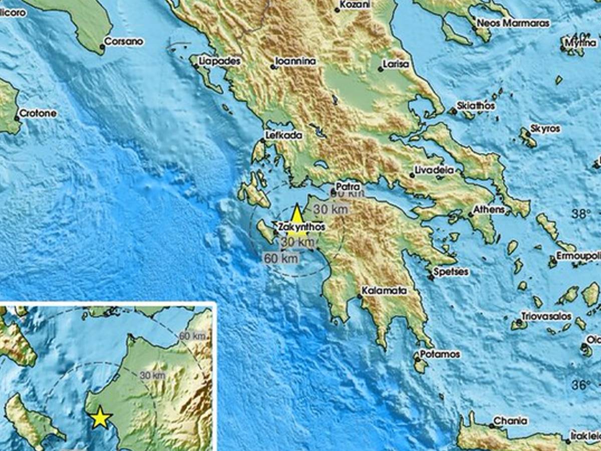 Jak zemljotres pogodio Zakintos | Mondo