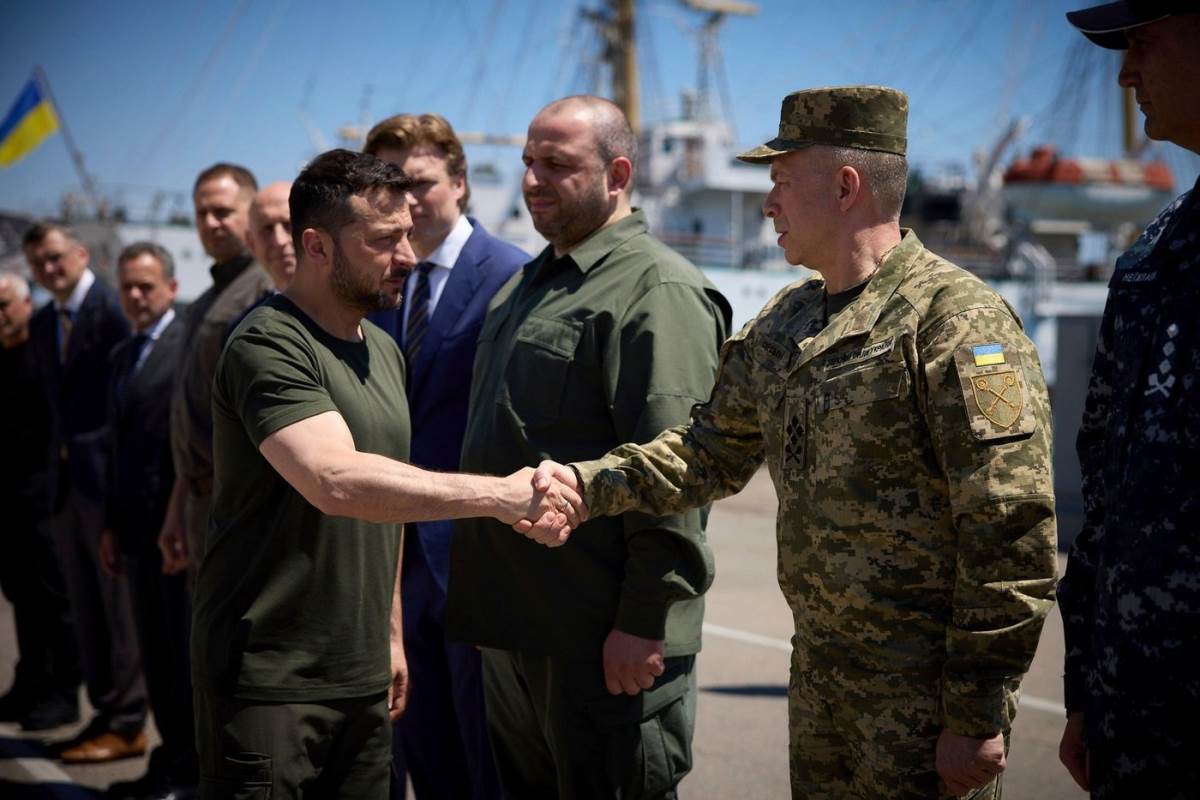 Komandant ukrajinske vojske Oleksandr Sirski najavljuje oslobođenje ...