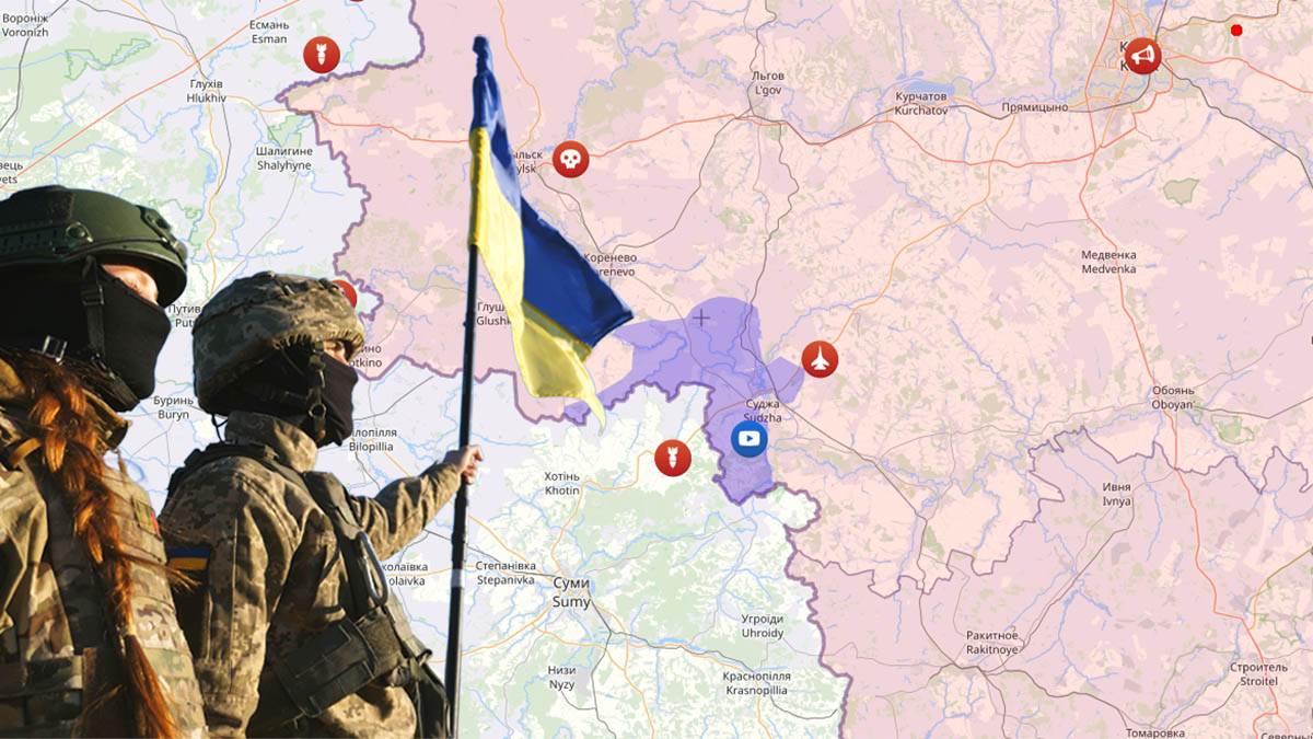 Mapa ukrajinske ofanzive na Kursku oblast u Rusiji | Mondo