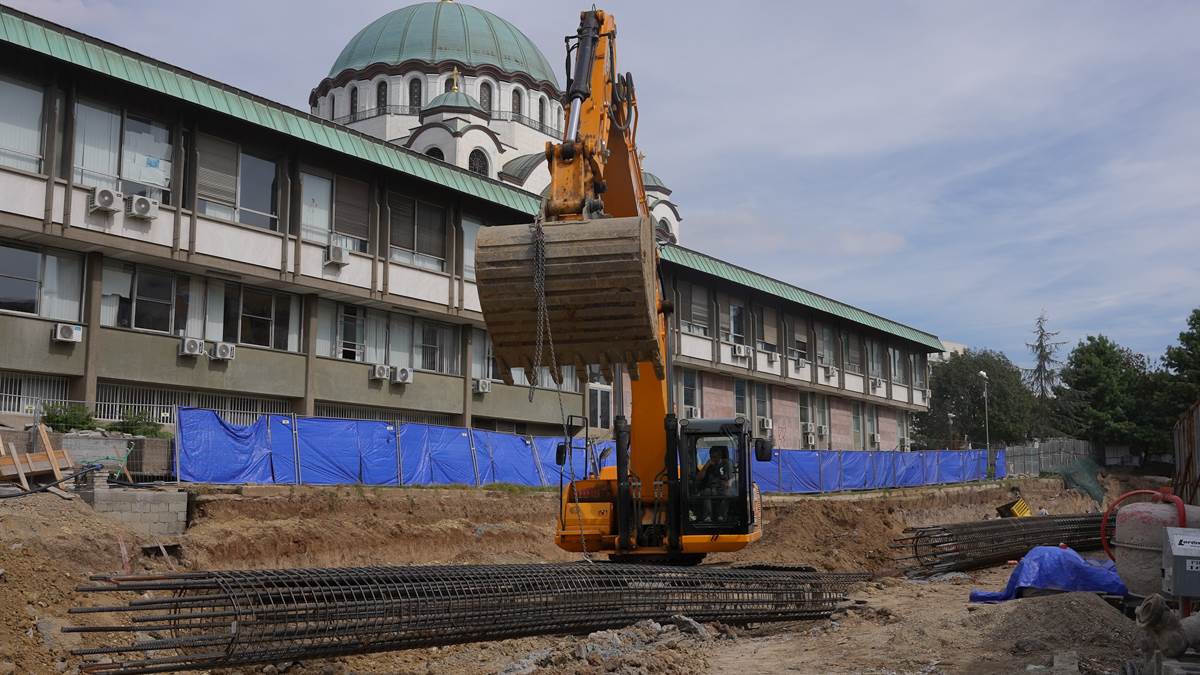 Počeli radovi na izgradnji podzemne garaže u Skrelićevoj ulici: 356 ...