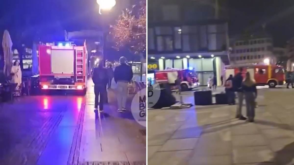 Požar u Knez Mihailovoj ulici | Mondo