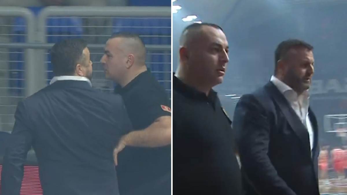 Željko Drčelić izbačen iz hale sa Budućnost Crvena zvezda | Mondo