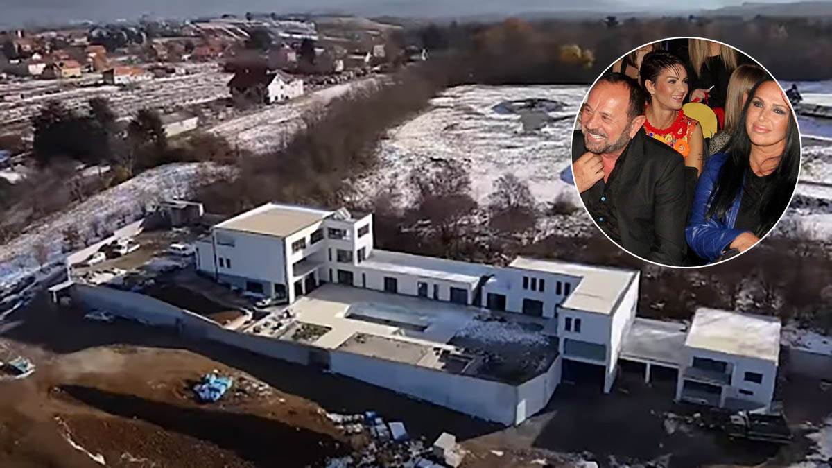 Kako izgleda velelepna kuća koji Mile Kitić i Marta grade na Avali, već ...