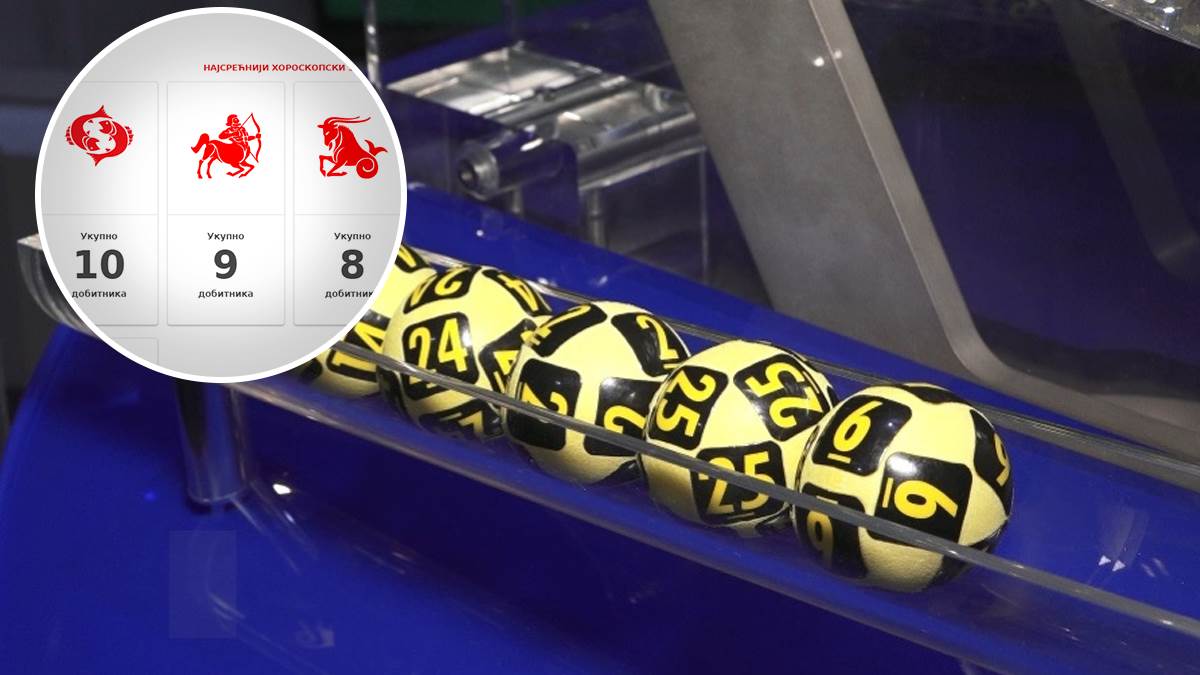 Najsrećniji horoskopski znaci za osvajanje loto sedmice prema ...