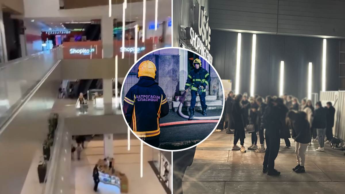 Požar u tržnom centru Ušće | Mondo
