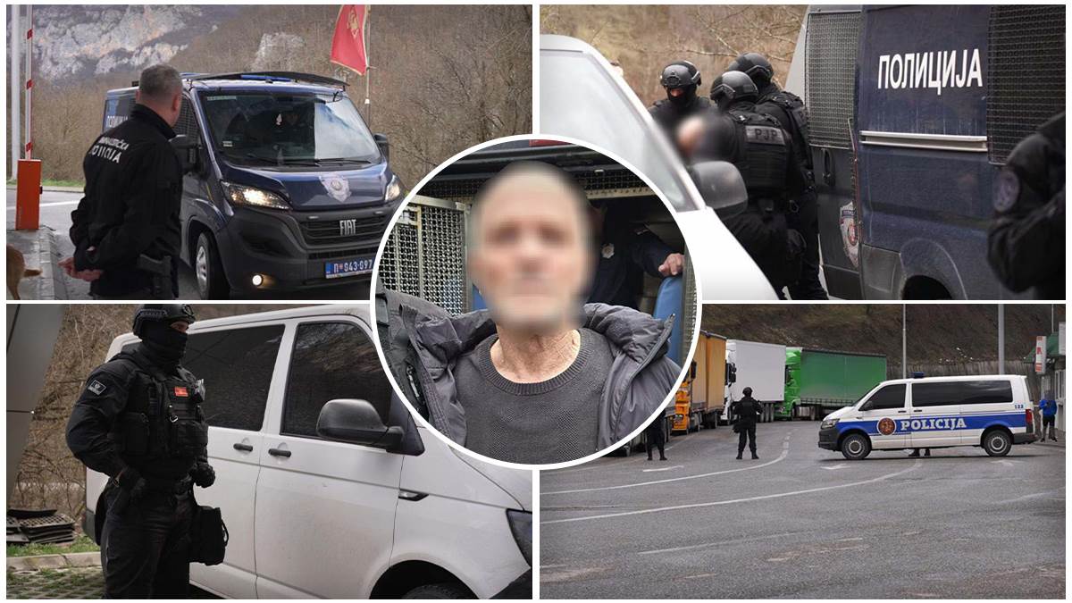 Fotografije izručenja Alije Balijagića u Crnu Goru | Mondo