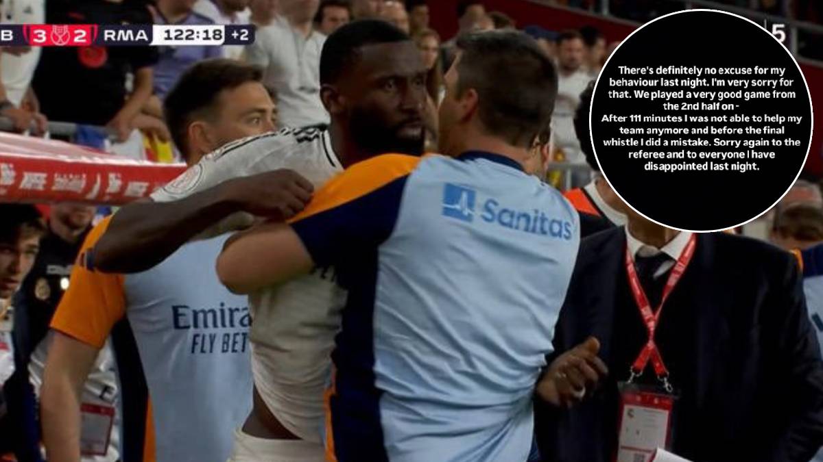 Igrač Reala Antonio Ridiger se izvinio sudiji | Mondo