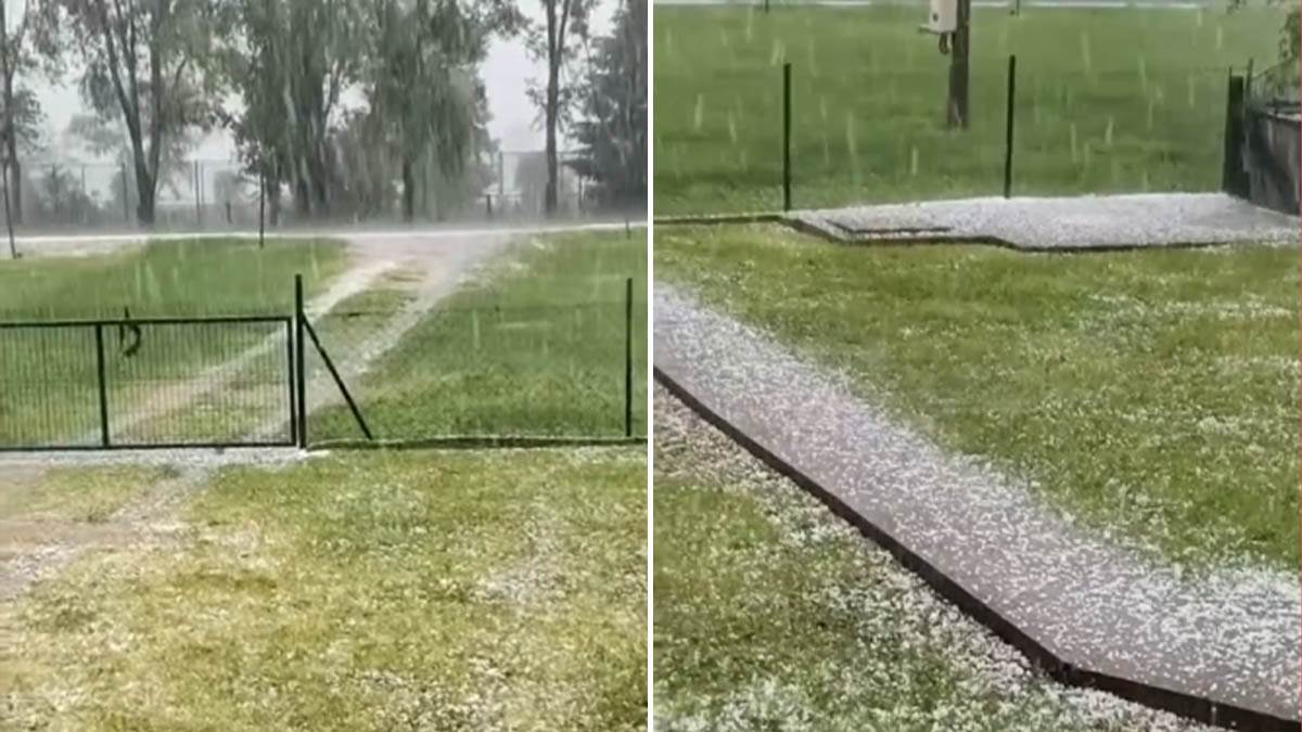 Grad i jako nevreme u Smederevskoj Palanci | Mondo