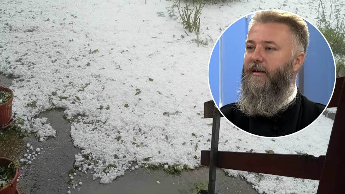 Otac Predrag Popović objavio snimak nevremena | Mondo