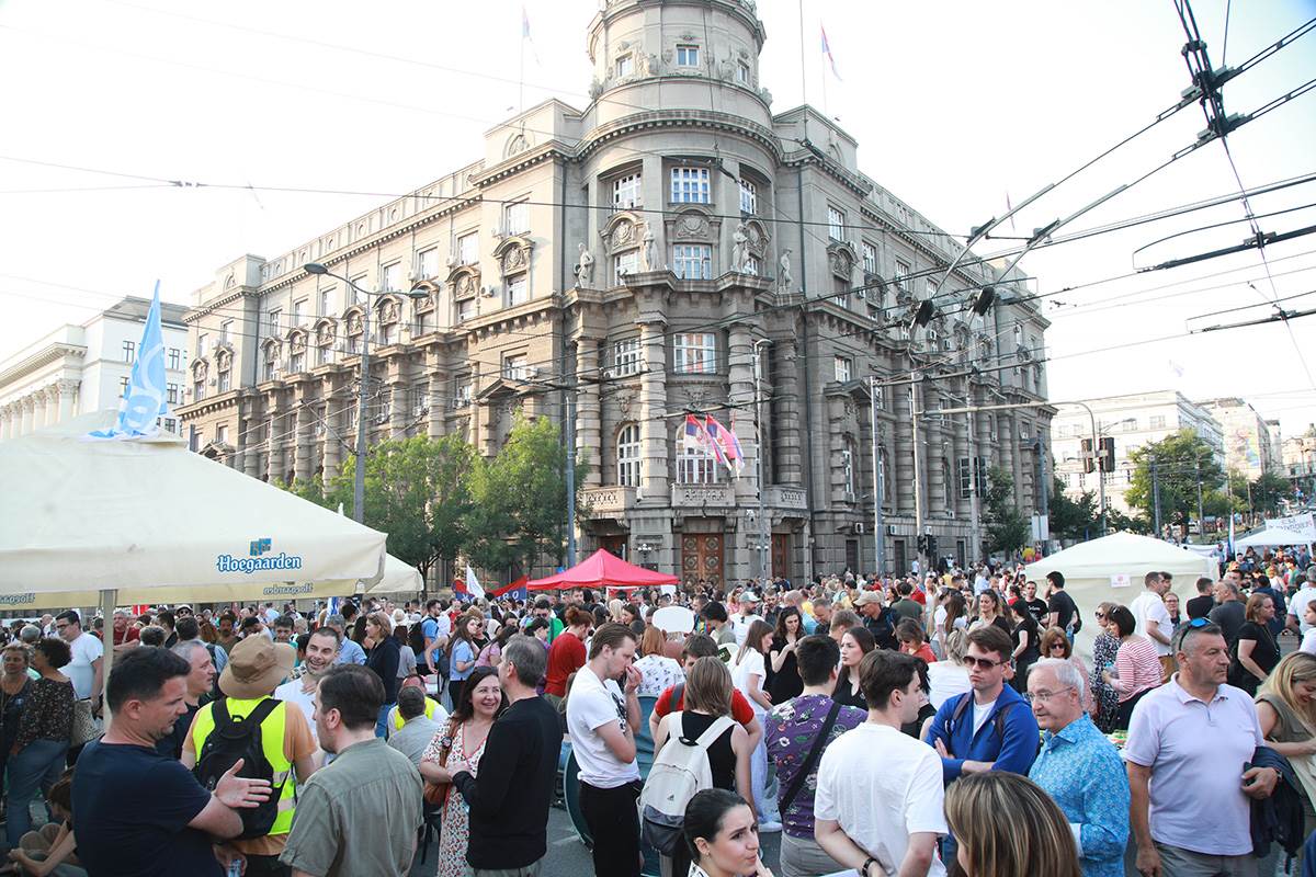Studentski protest na Vidovdan u Beogradu | Mondo