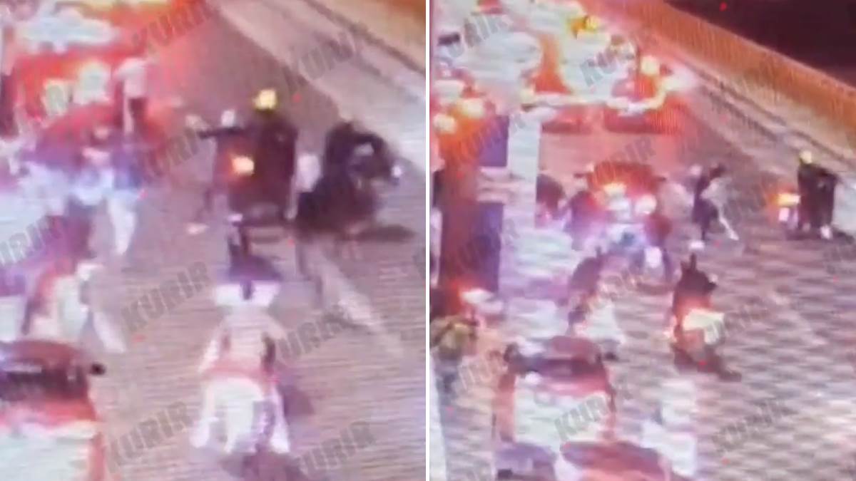 Snimak Tuče Navijača Na Gazeli Delije Napravile Sačekušu Grobarima Mondo