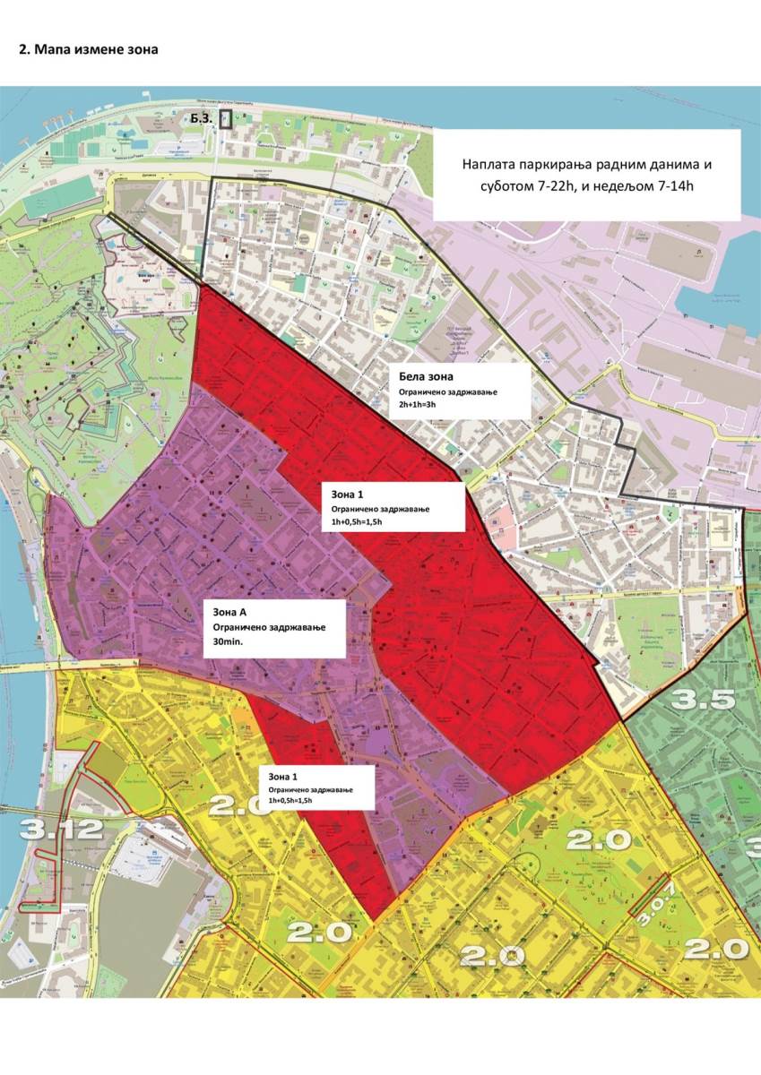 Cene parking zona u Beogradu | Mondo